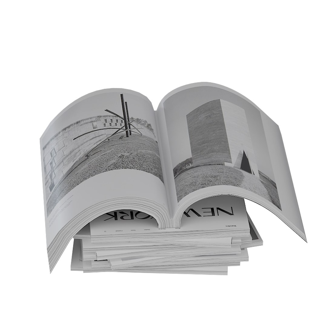 Magazines Dark Color 3 3D Model - TurboSquid 1655212