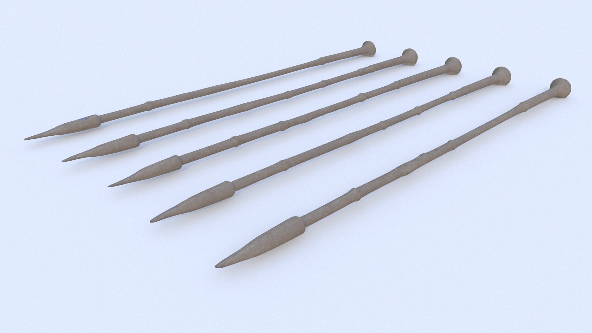 Iron Nails 3D Model - TurboSquid 2327816