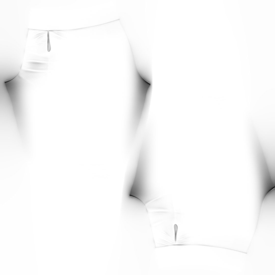 Shiny Maroon Pants And See Through Effect Top Combo 3D - TurboSquid 1920293