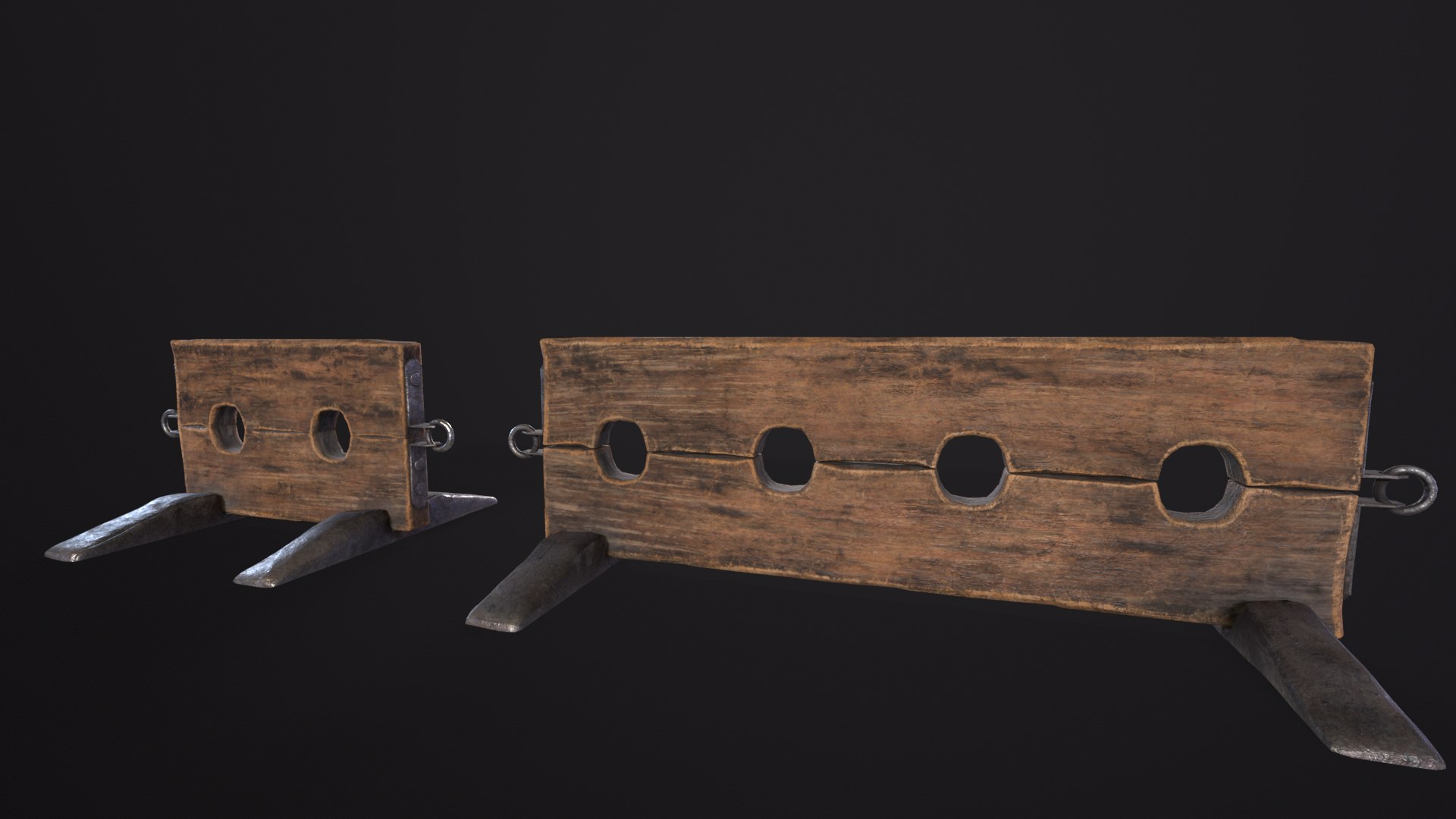 Medieval Ankle Worn Stock 3D Model - TurboSquid 2175708