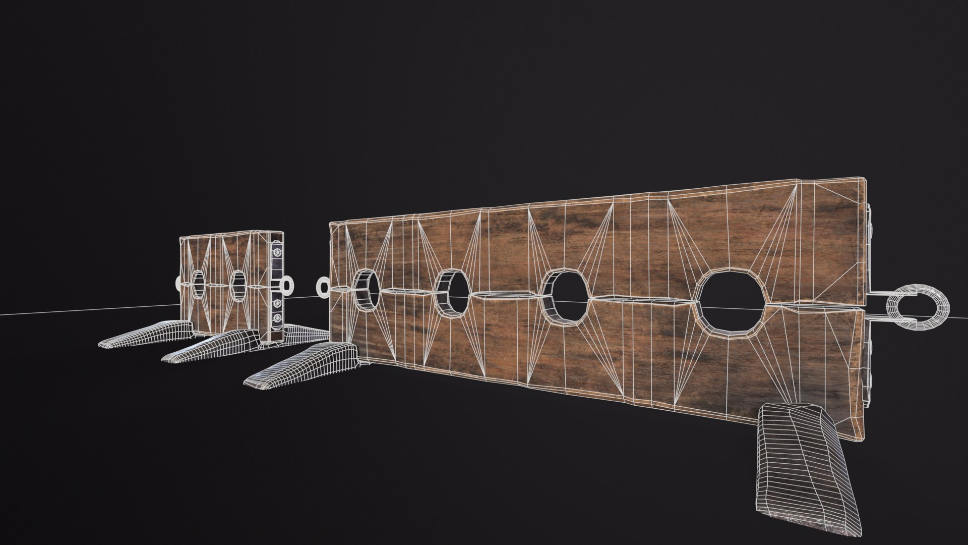 Medieval Ankle Worn Stock 3D model - TurboSquid 2175708