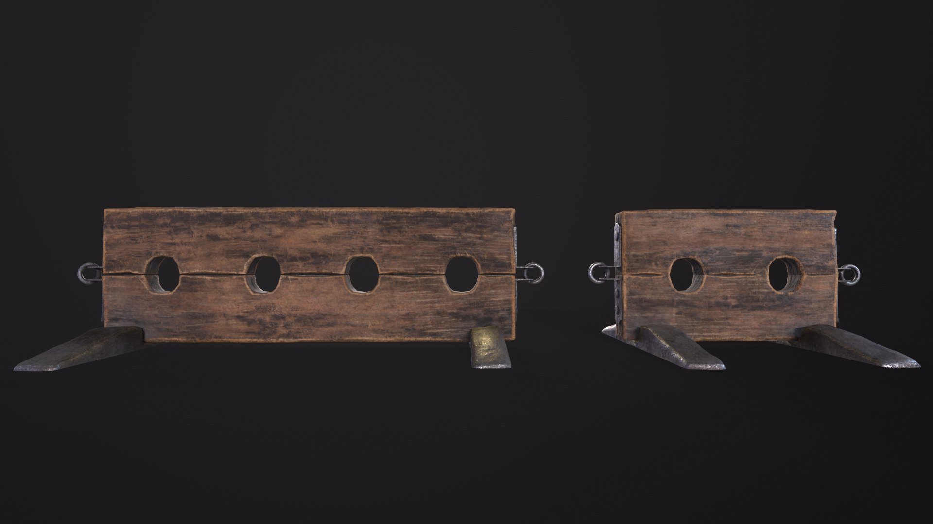 Medieval Ankle Worn Stock 3D Model - TurboSquid 2175708