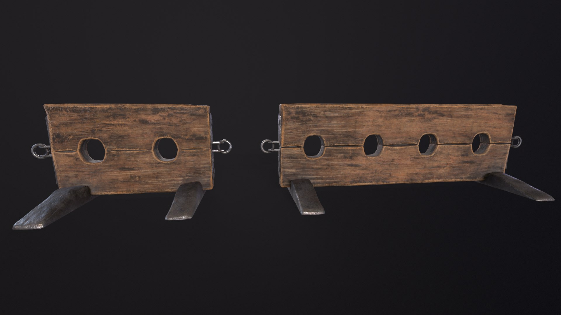 Medieval Ankle Worn Stock 3D Model - TurboSquid 2175708