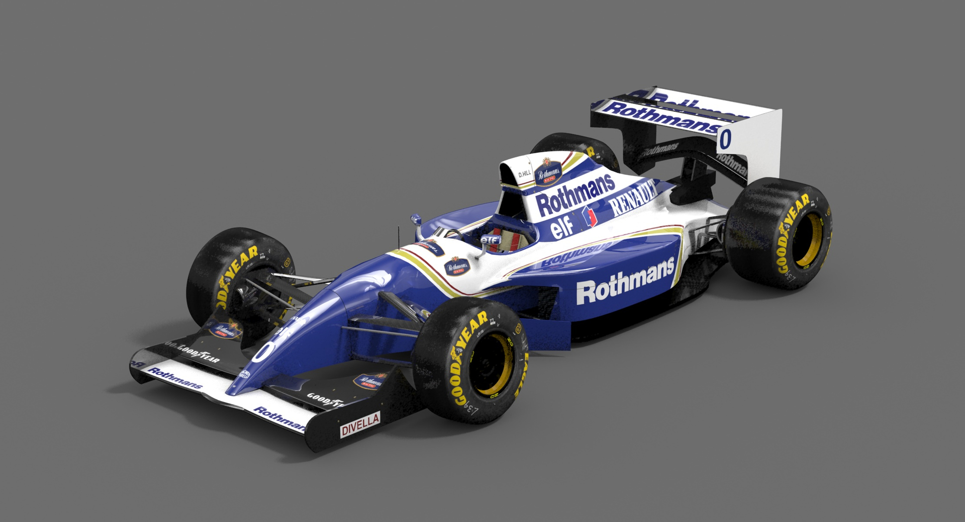Williams Fw16b Formula 1 3d Model