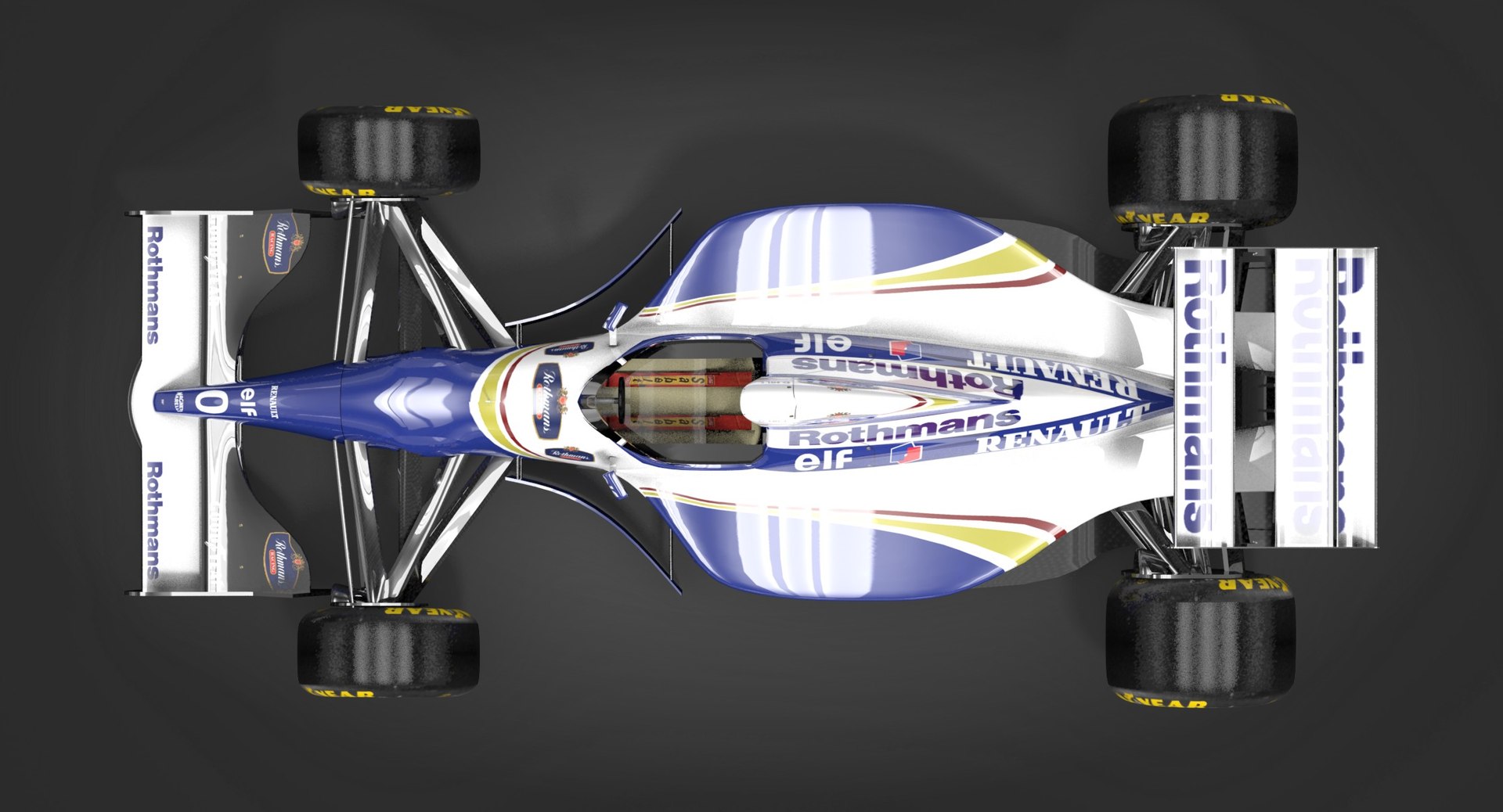 Williams Fw16b Formula 1 3d Model