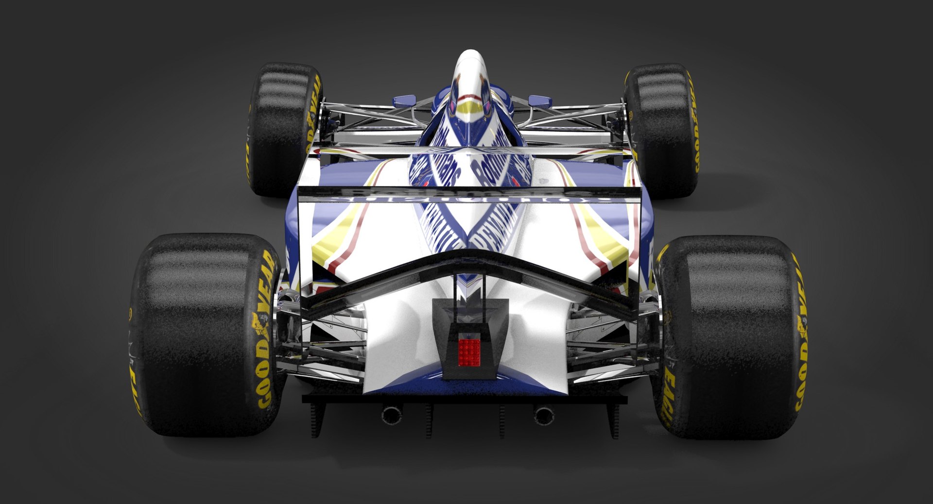 Williams Fw16b Formula 1 3d Model
