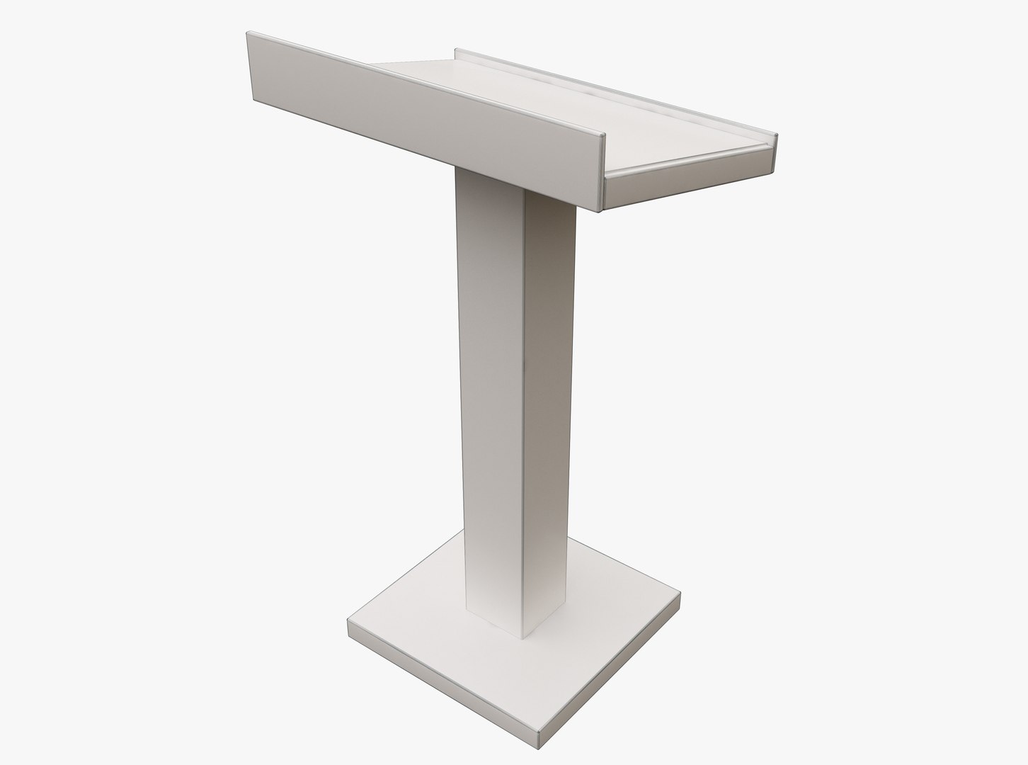 3D Lectern Model - TurboSquid 1824884