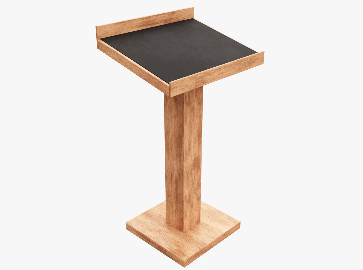 3D Lectern Model - TurboSquid 1824884