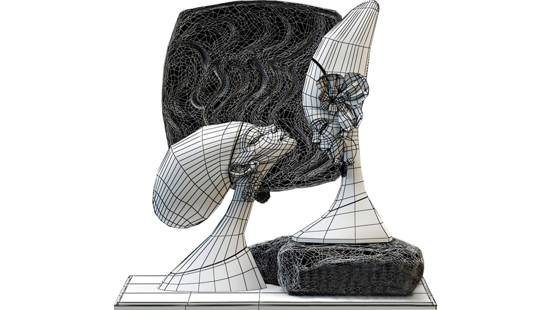 African Sculptures Factory Design Toscano 3D Model - TurboSquid 2150929