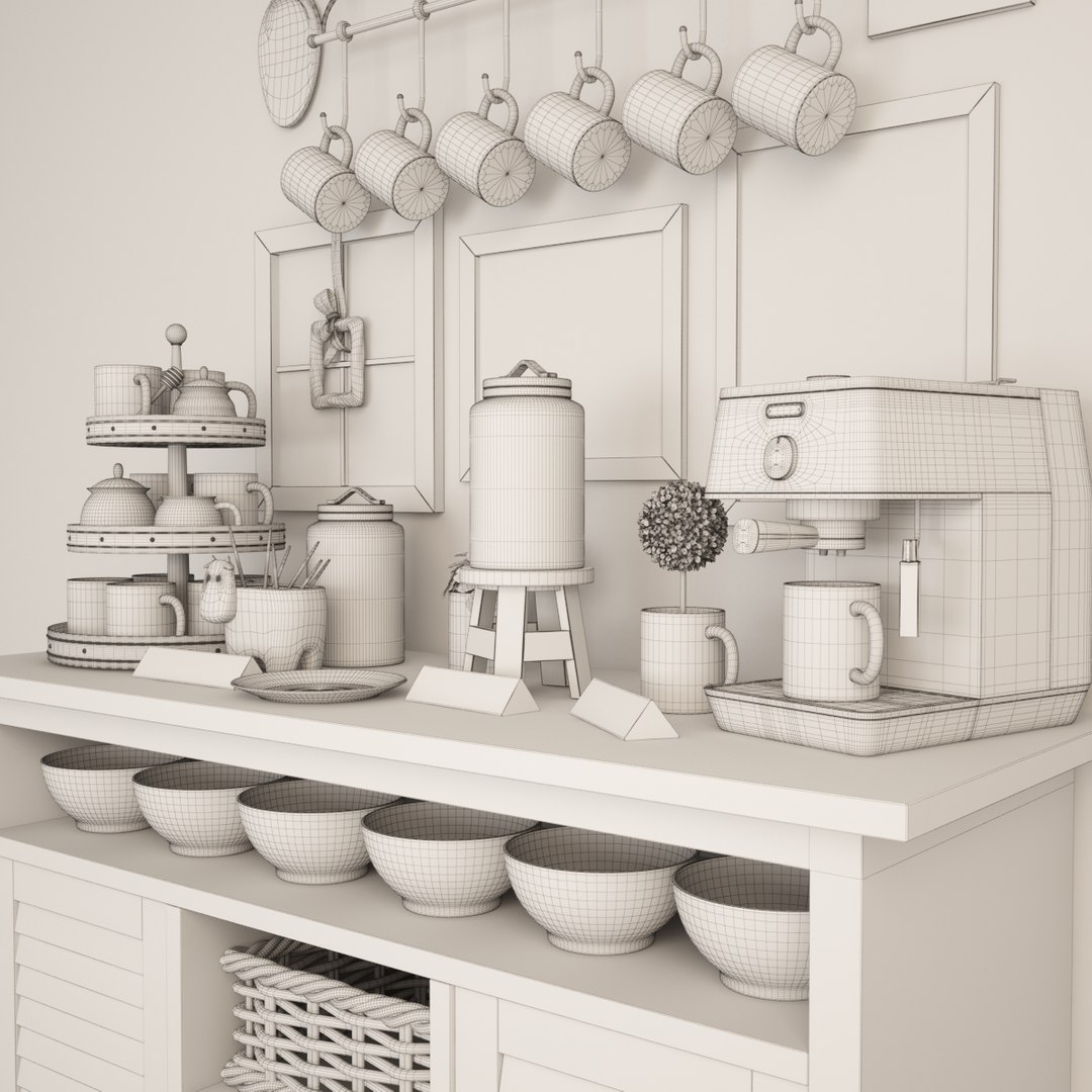 3D coffee - TurboSquid 1255292