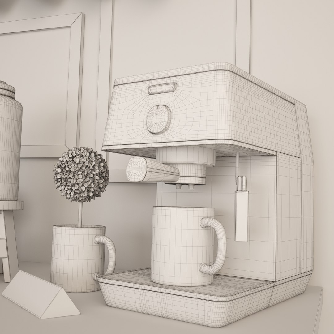 3D coffee - TurboSquid 1255292