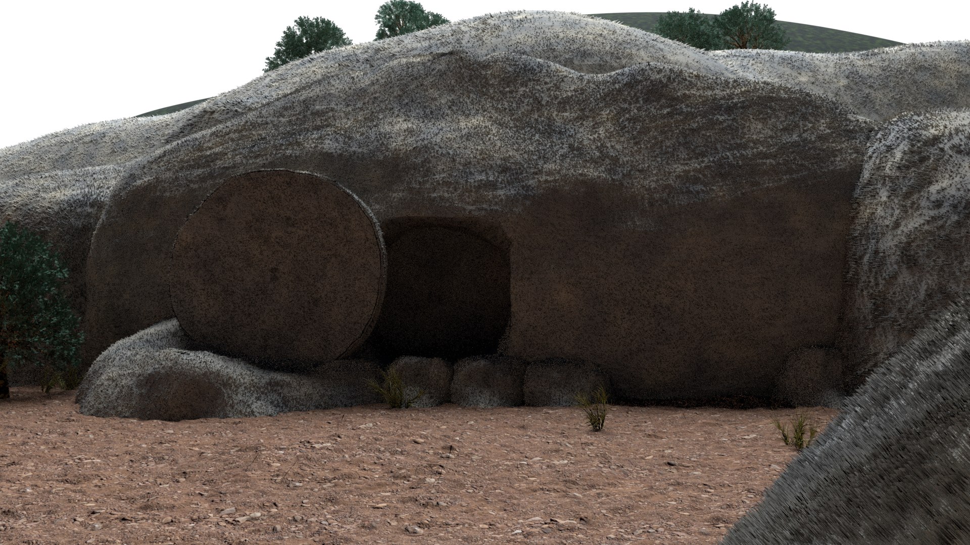 3D EmptyTomb Model - TurboSquid 2055820