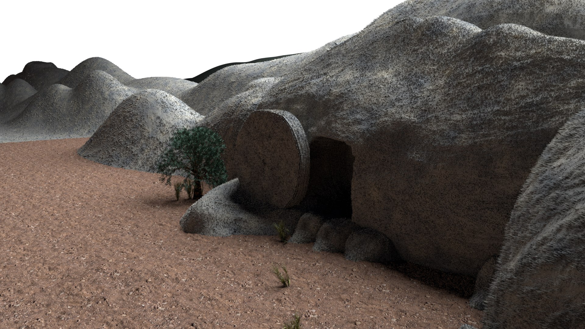 3D EmptyTomb Model - TurboSquid 2055820