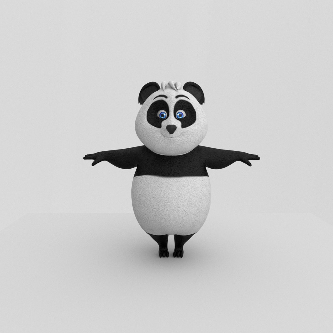 Panda 3D Model - TurboSquid 1932206