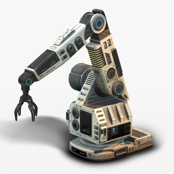 3D futuristic robotic arm - TurboSquid 1254015