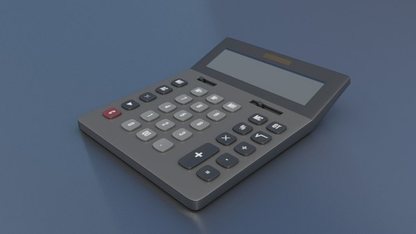 Calculator 3D Models for Download | TurboSquid