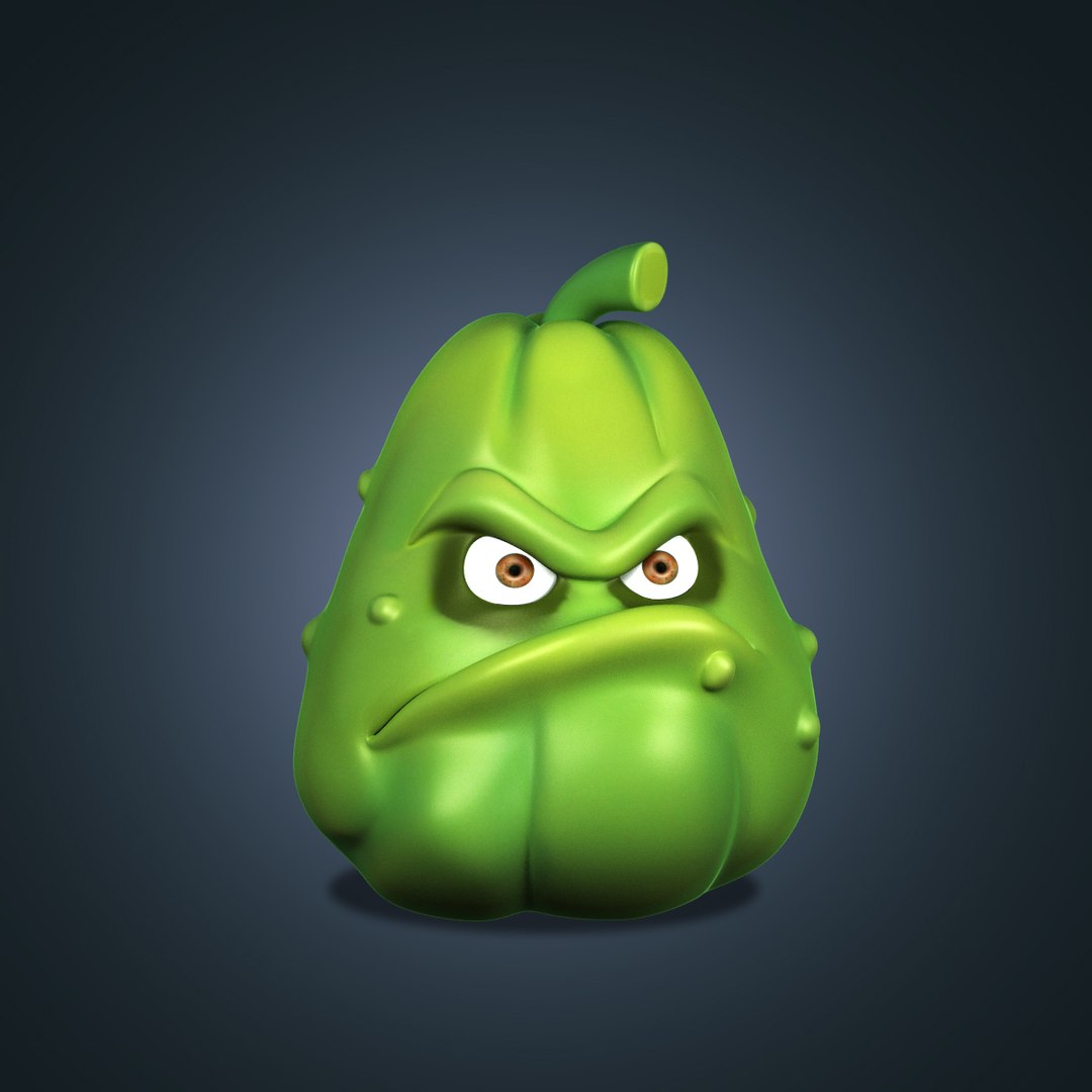 3d Model Zombie Plants