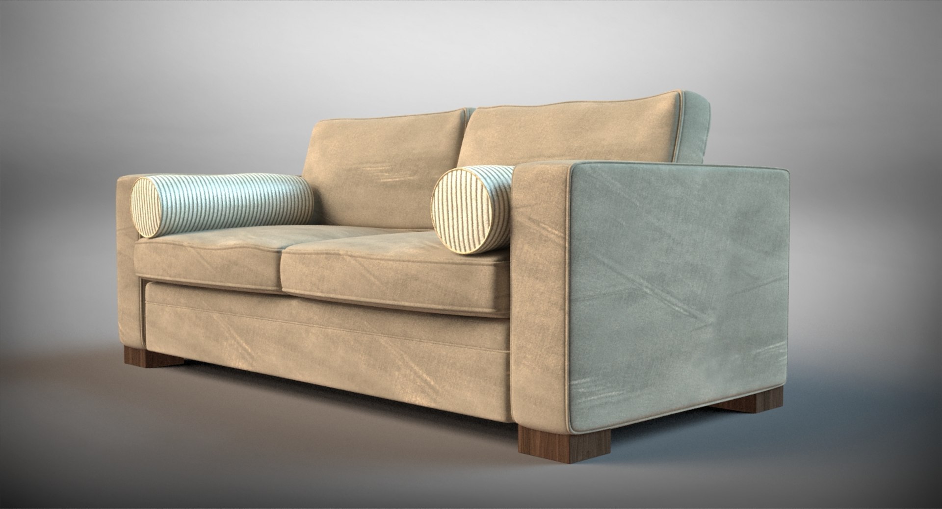 Lounge Sofa 3d Obj