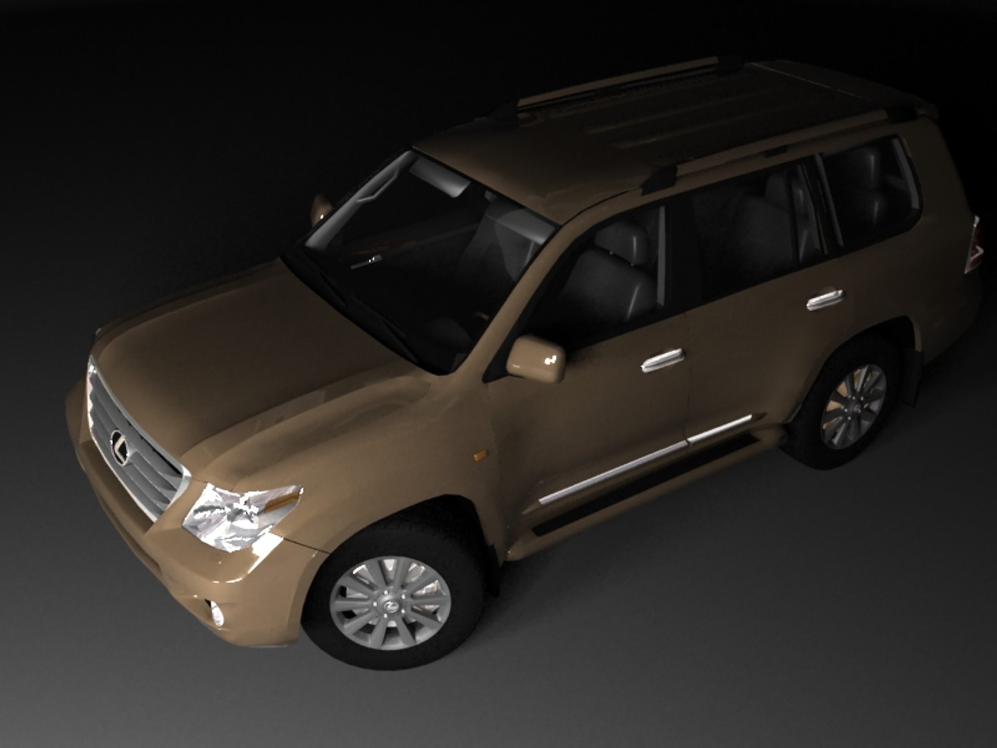 Lexus Lx 3d Max