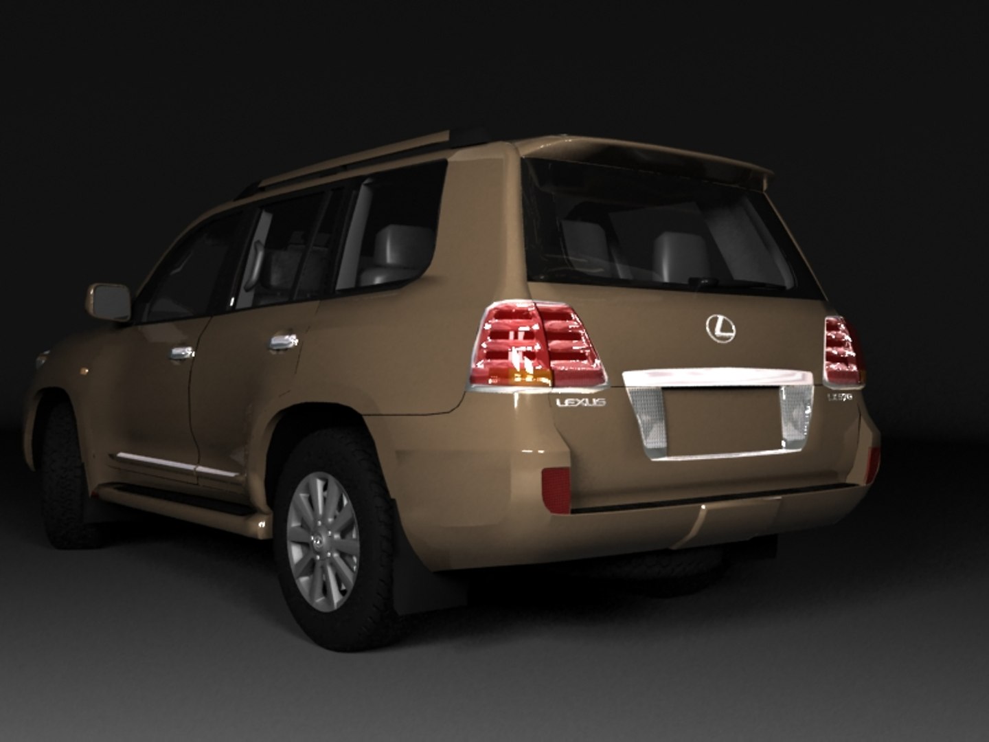 Lexus Lx 3d Max