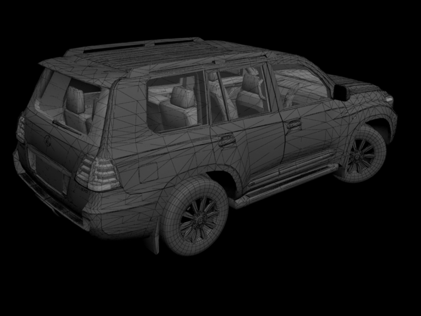 Lexus Lx 3d Max