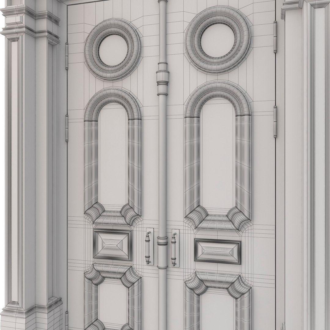 Entrance Door Model - TurboSquid 1522406