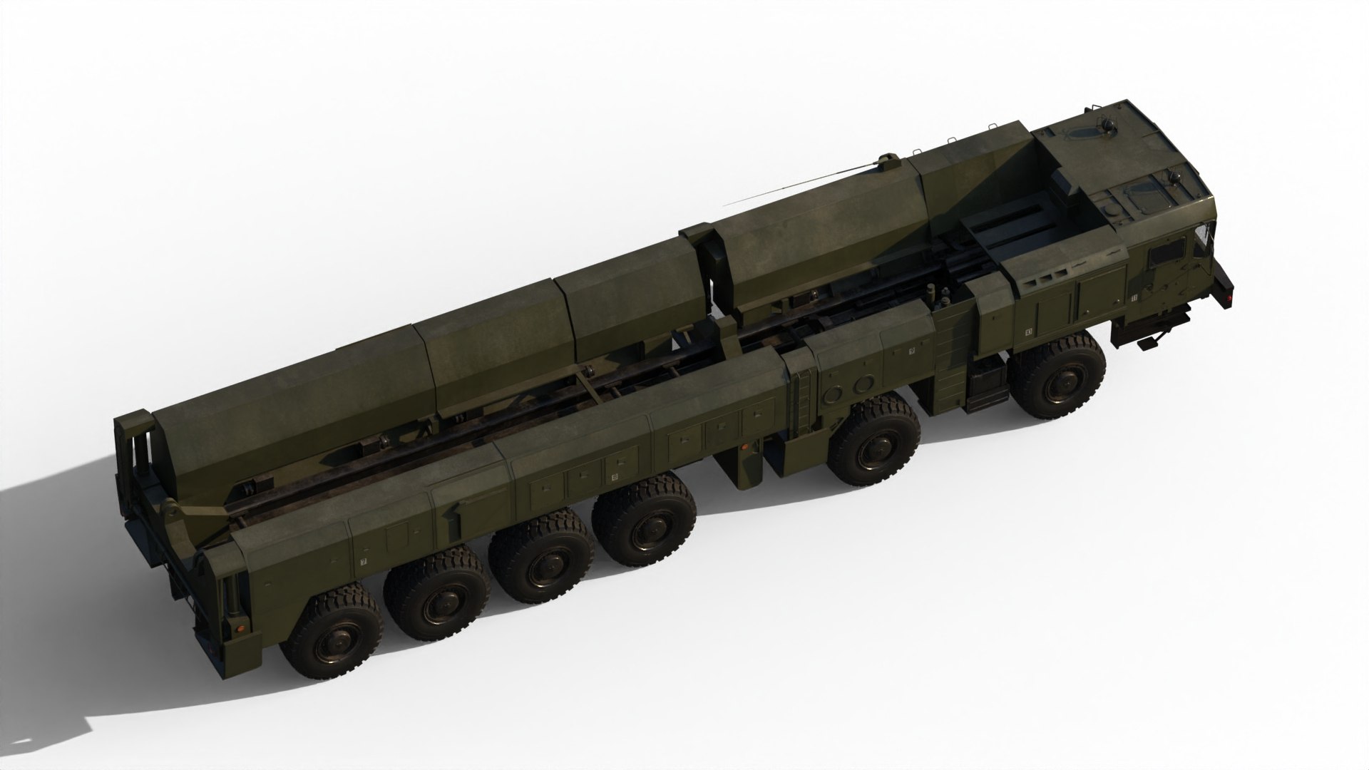 3D RS-26 Oreshnik Rubezh IRBM - TurboSquid 2319693