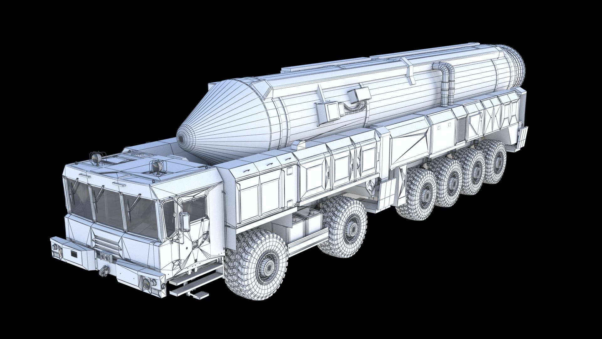 3D RS-26 Oreshnik Rubezh IRBM - TurboSquid 2319693