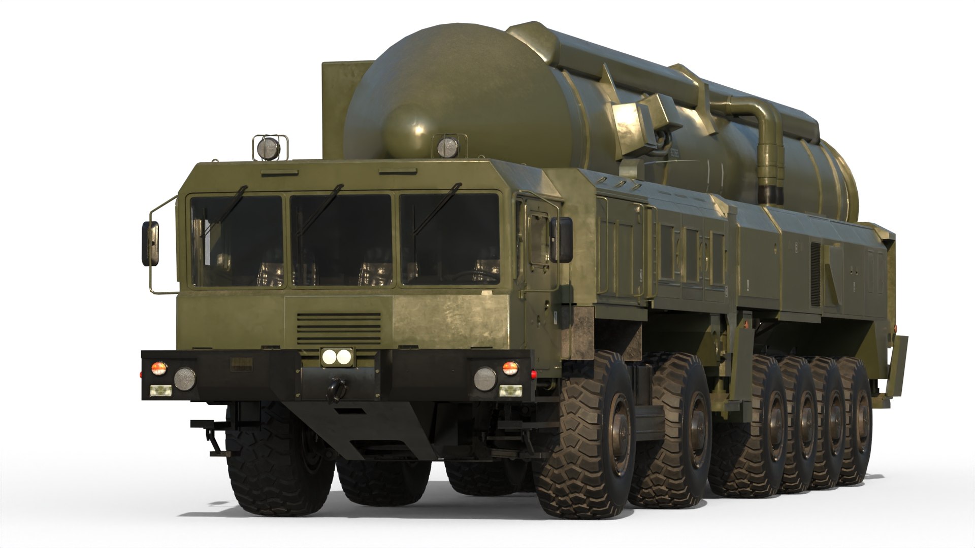 3D RS-26 Oreshnik Rubezh IRBM - TurboSquid 2319693