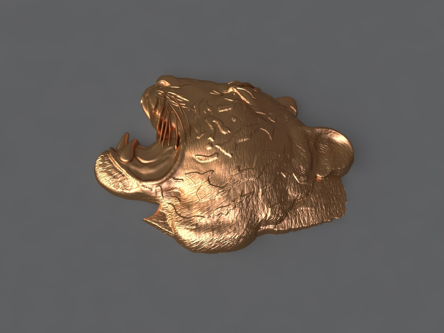 Tiger Mold Hand 3D Model - TurboSquid 1352186