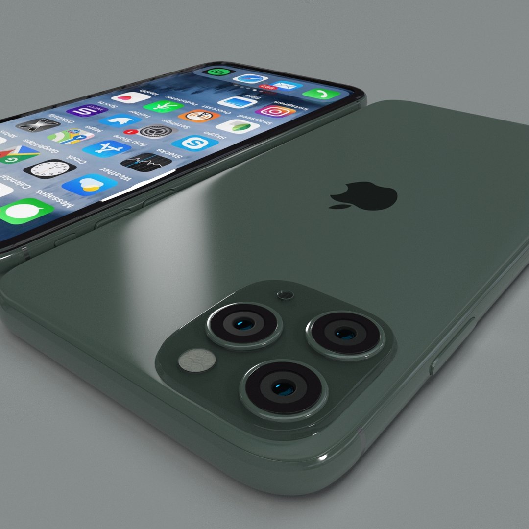 3D cell phone 11pro - TurboSquid 1530917