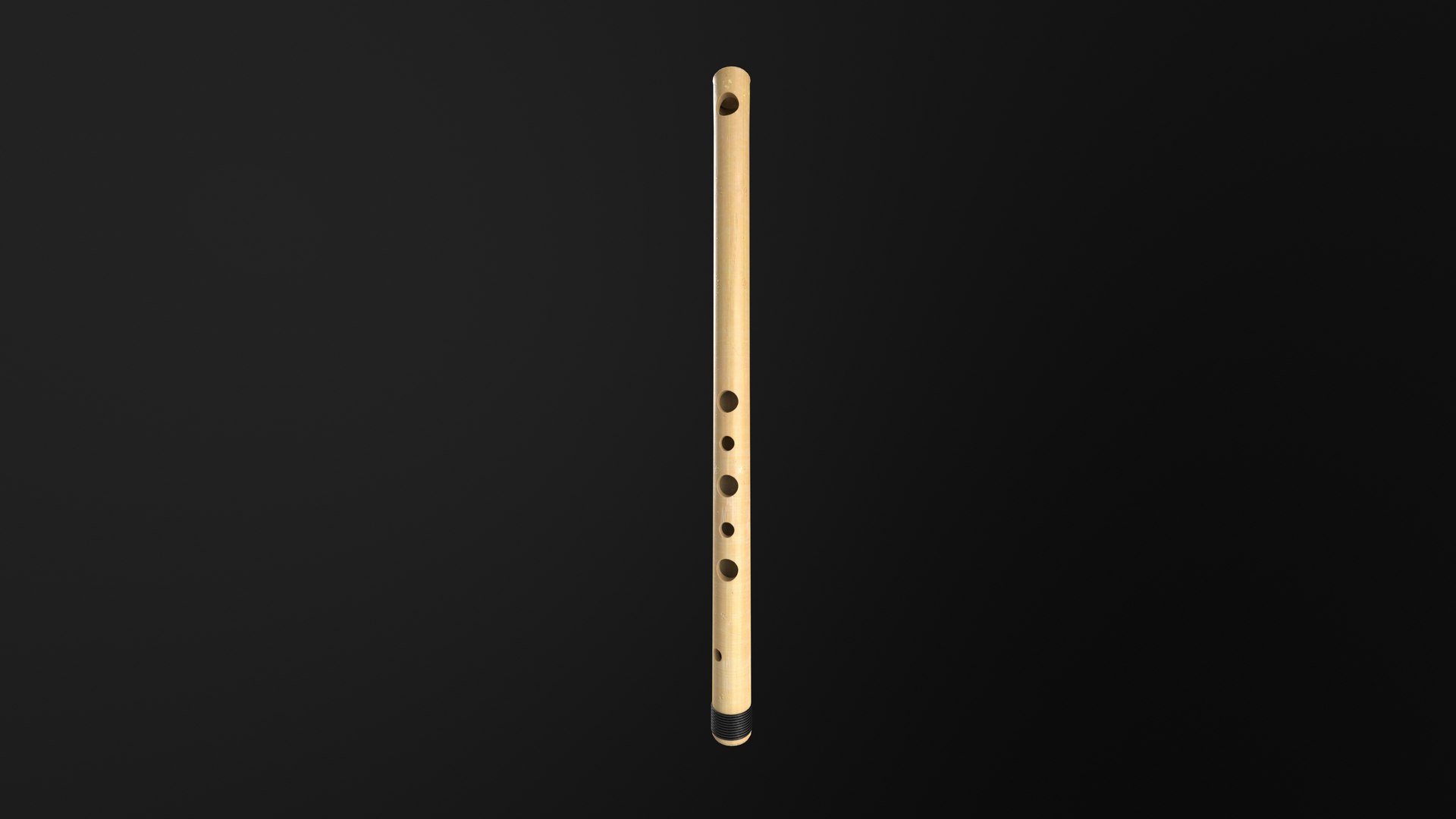 Flute Wooden 3D Model - TurboSquid 2107502