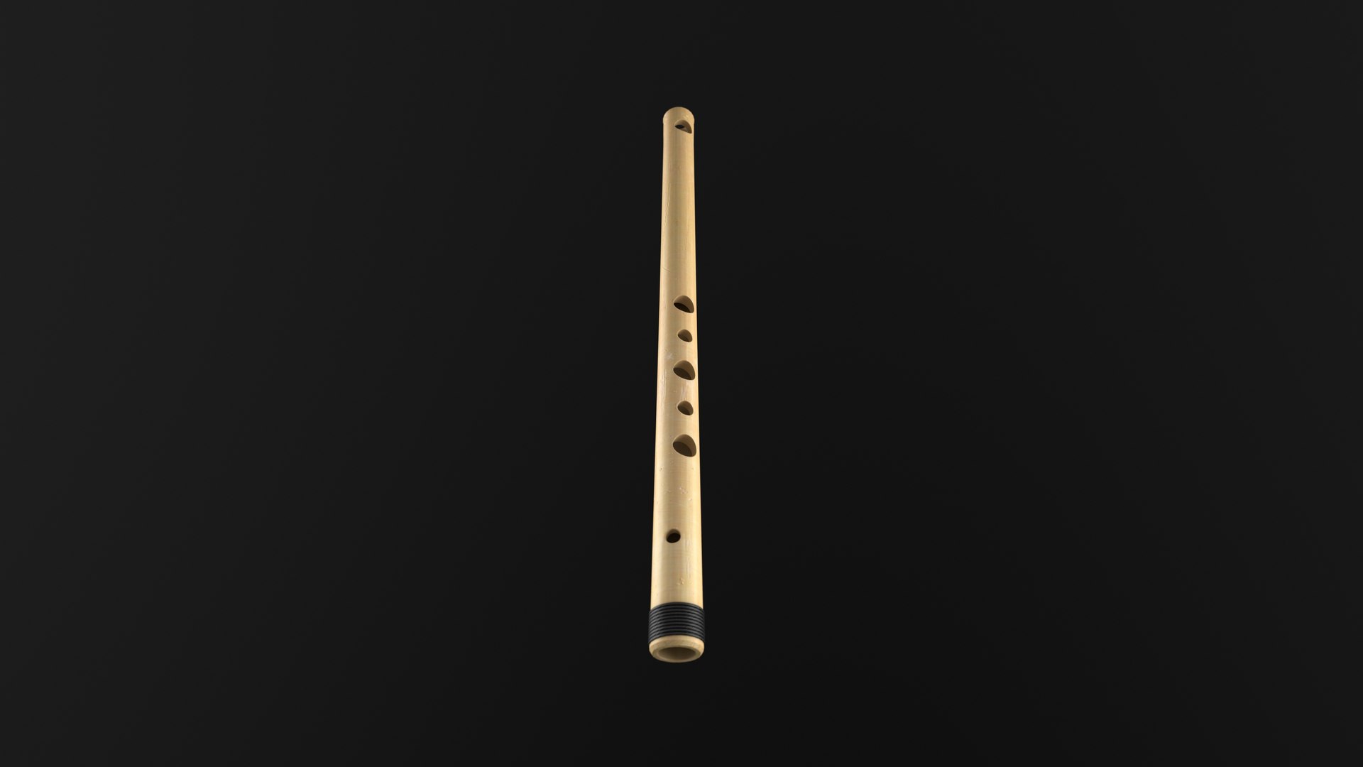 Flute Wooden 3D Model - TurboSquid 2107502