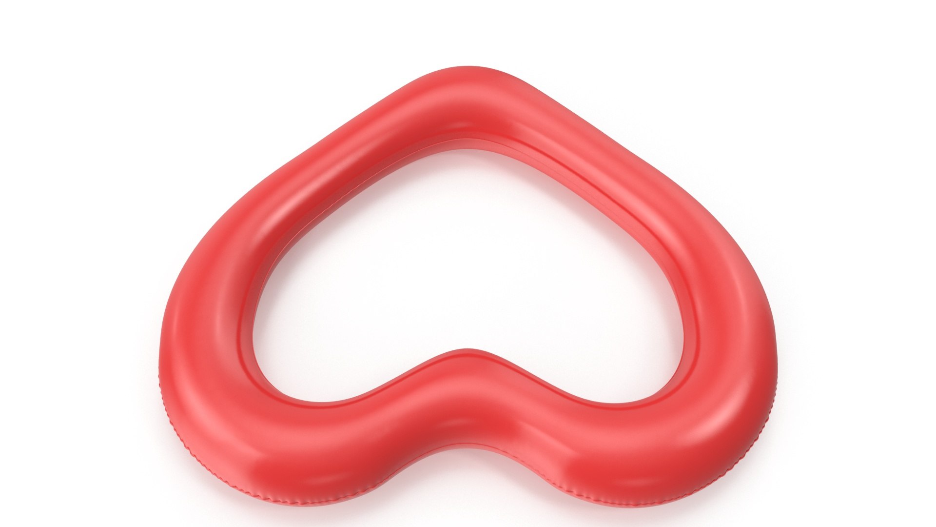 3D model Red Heart Pool Float - TurboSquid 1752761