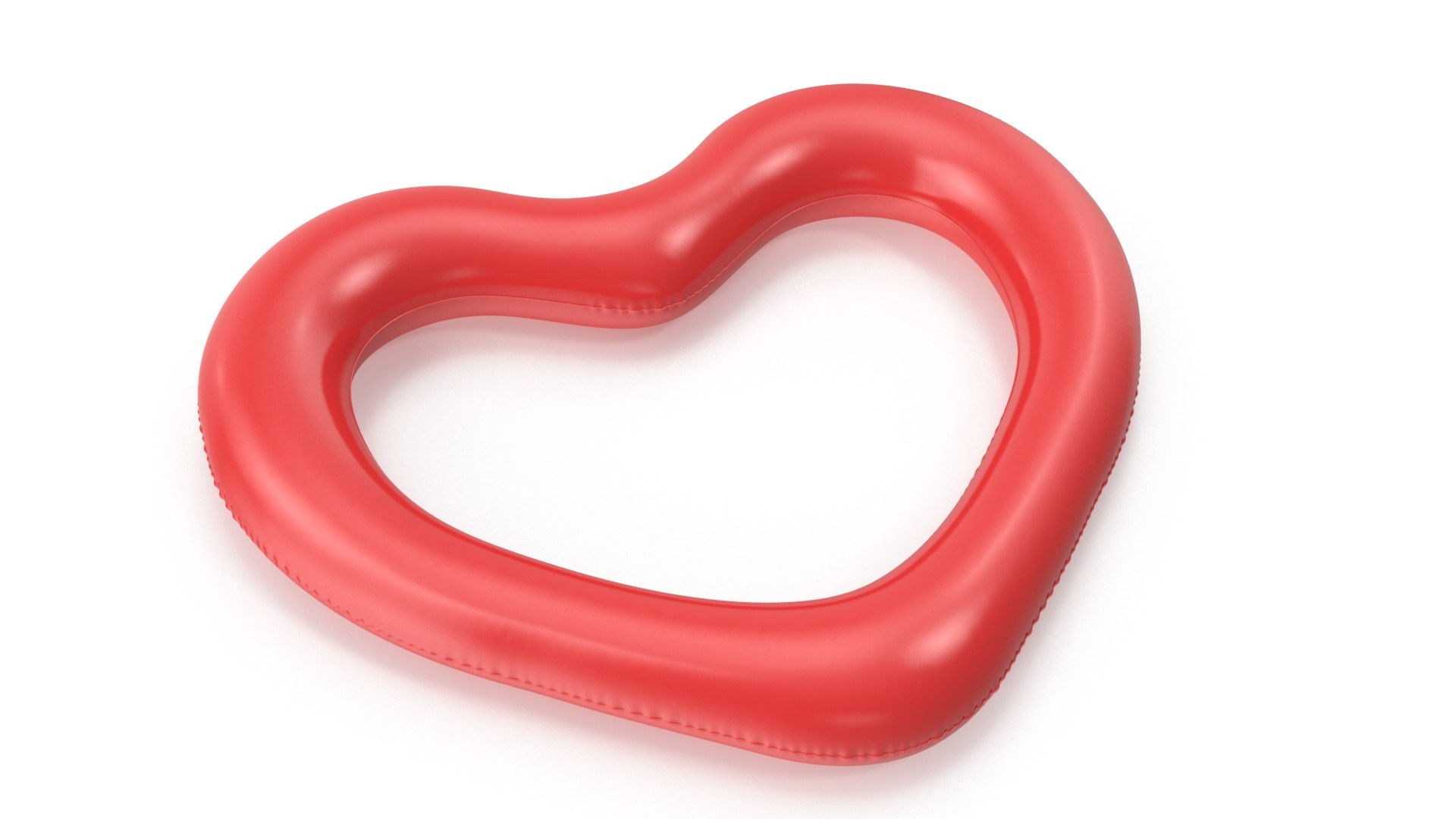 3D model Red Heart Pool Float - TurboSquid 1752761