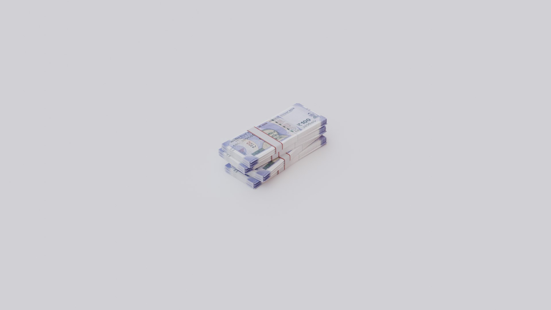 3D 100 Indian Rupee INR Currency - TurboSquid 2380204
