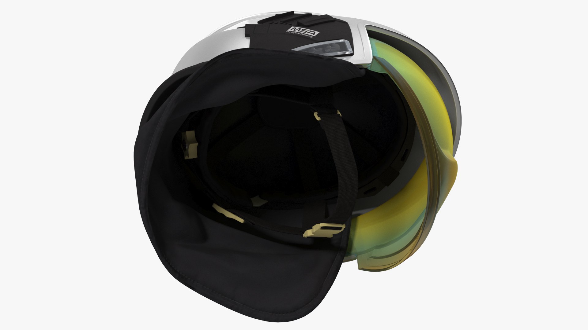 3D Model Cairns Xf1 Helmet Silver - TurboSquid 1685542