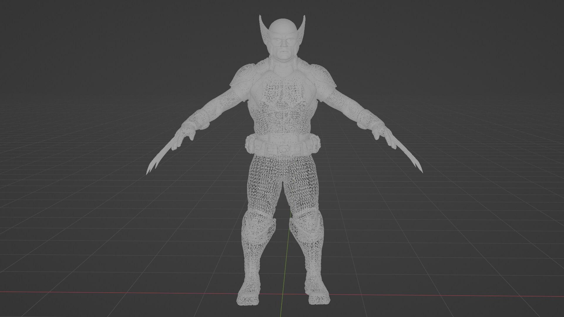3D Wolverine Classic Suit Model - TurboSquid 2268832