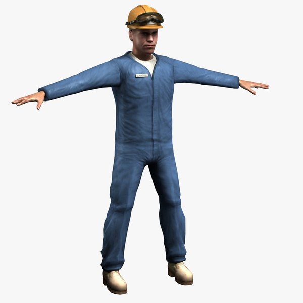 Man Mechanic 3D Models for Download | TurboSquid