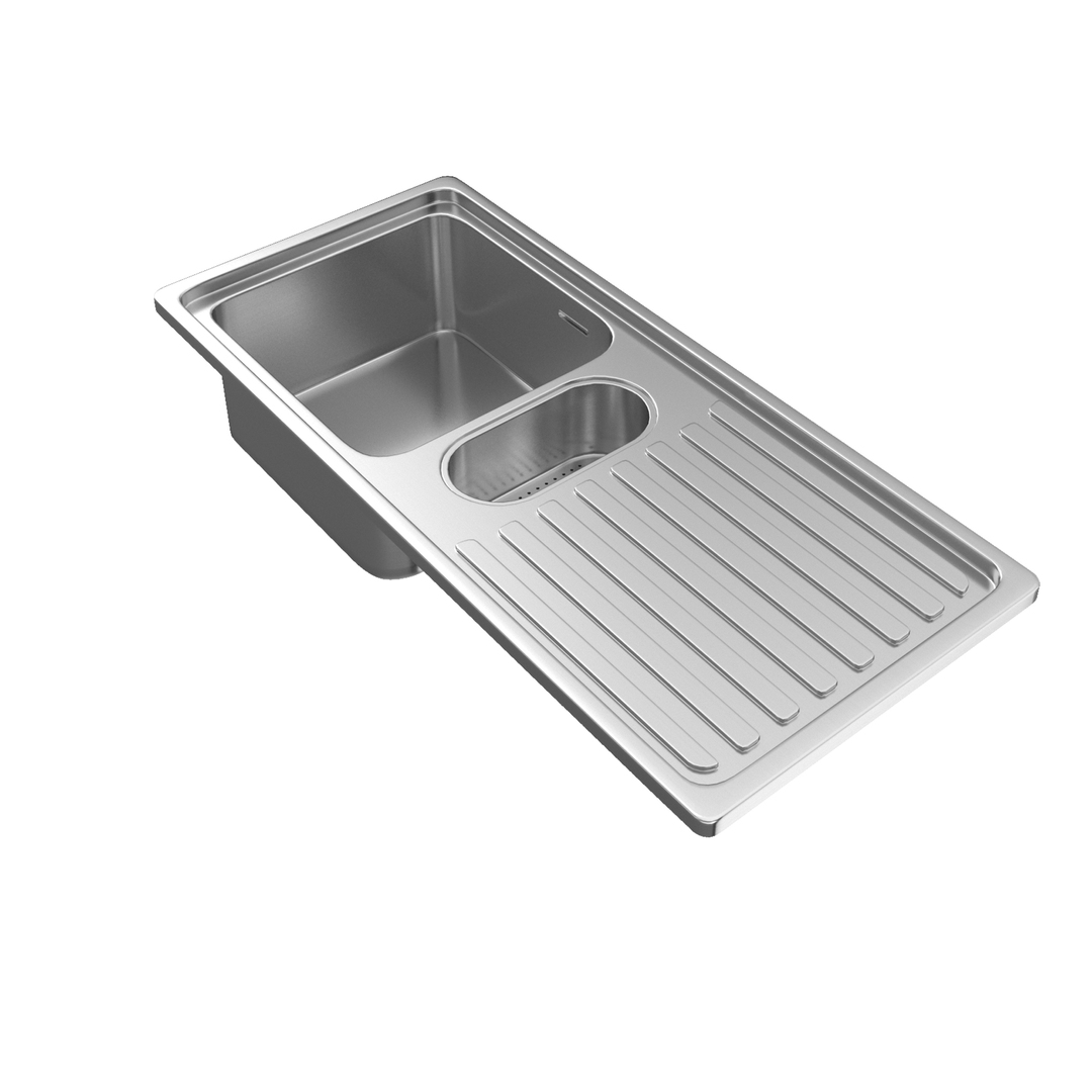 3D Alpes-Inox Kitchen Sink Collection Model - TurboSquid 1989957
