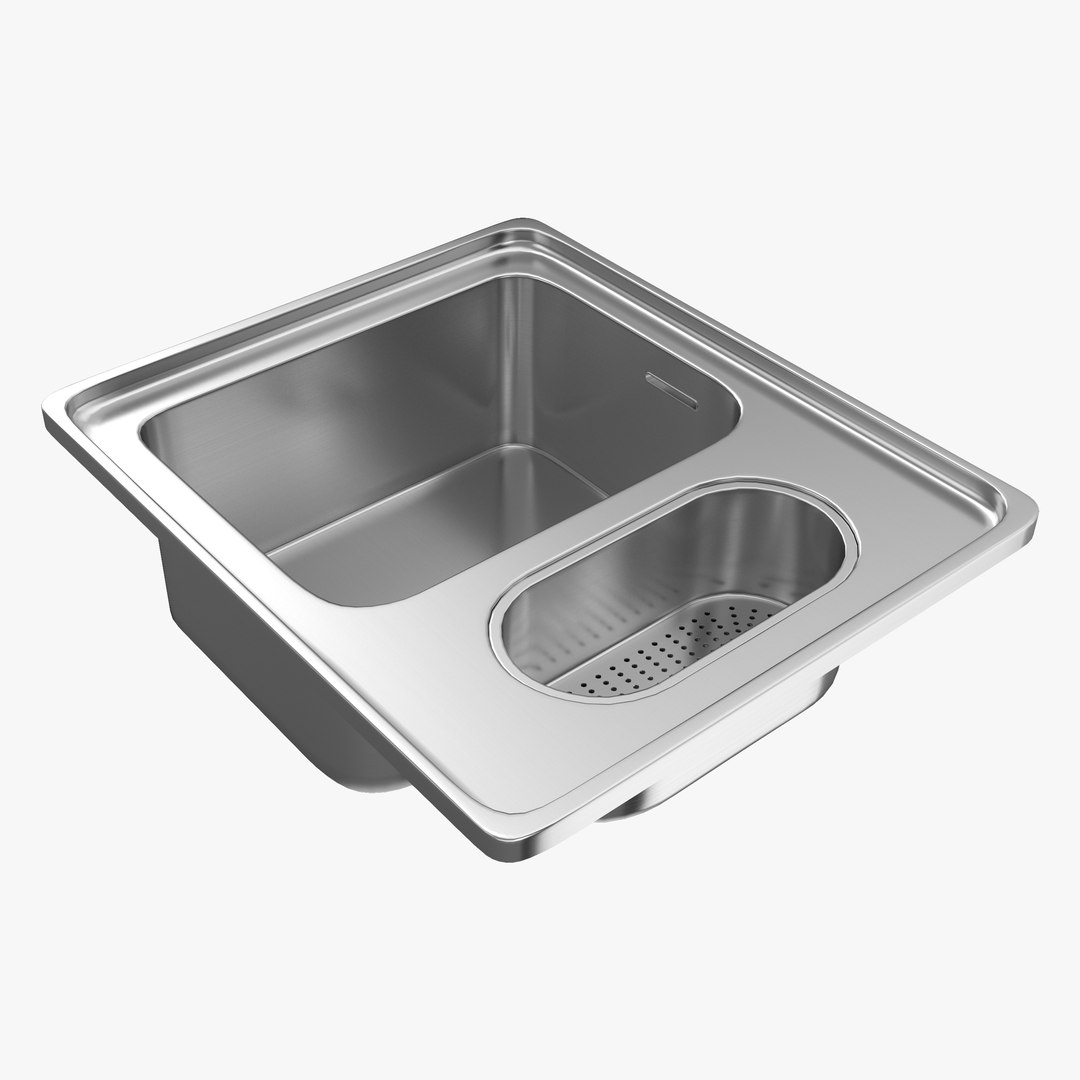 3D Alpes-Inox Kitchen Sink Collection Model - TurboSquid 1989957