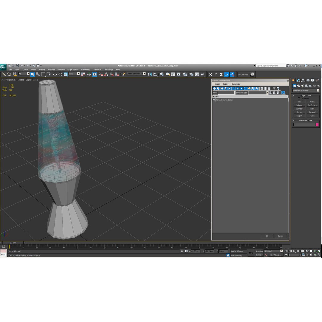 tornado lava lamp 3d 3ds