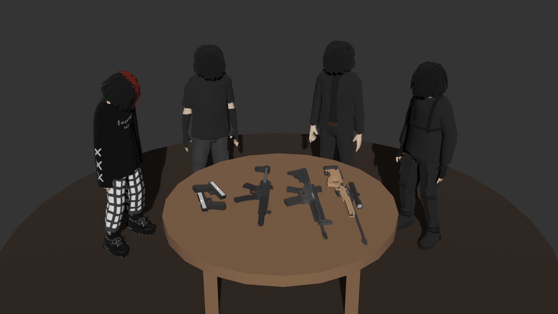 3D Characters Asset Model - TurboSquid 2138765