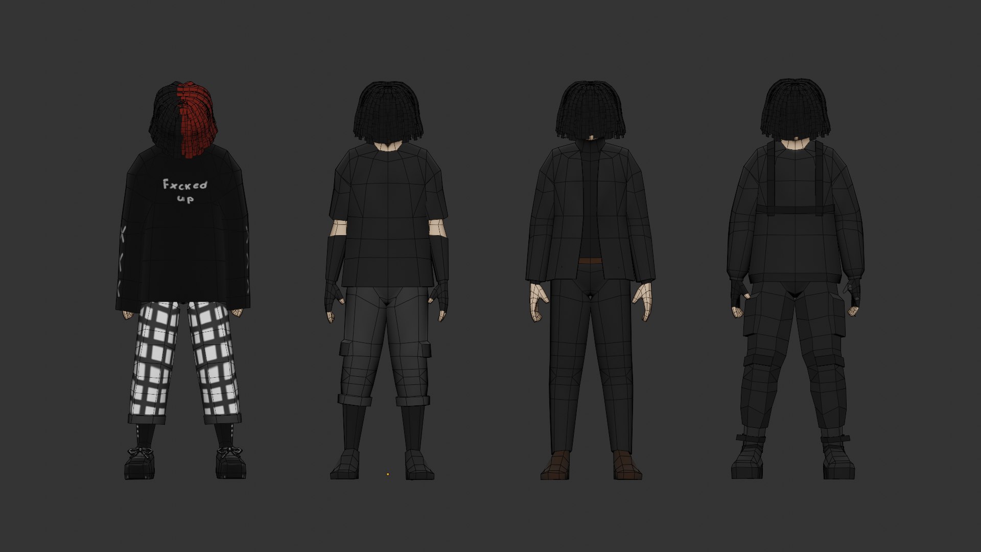 3D Characters Asset Model - TurboSquid 2138765