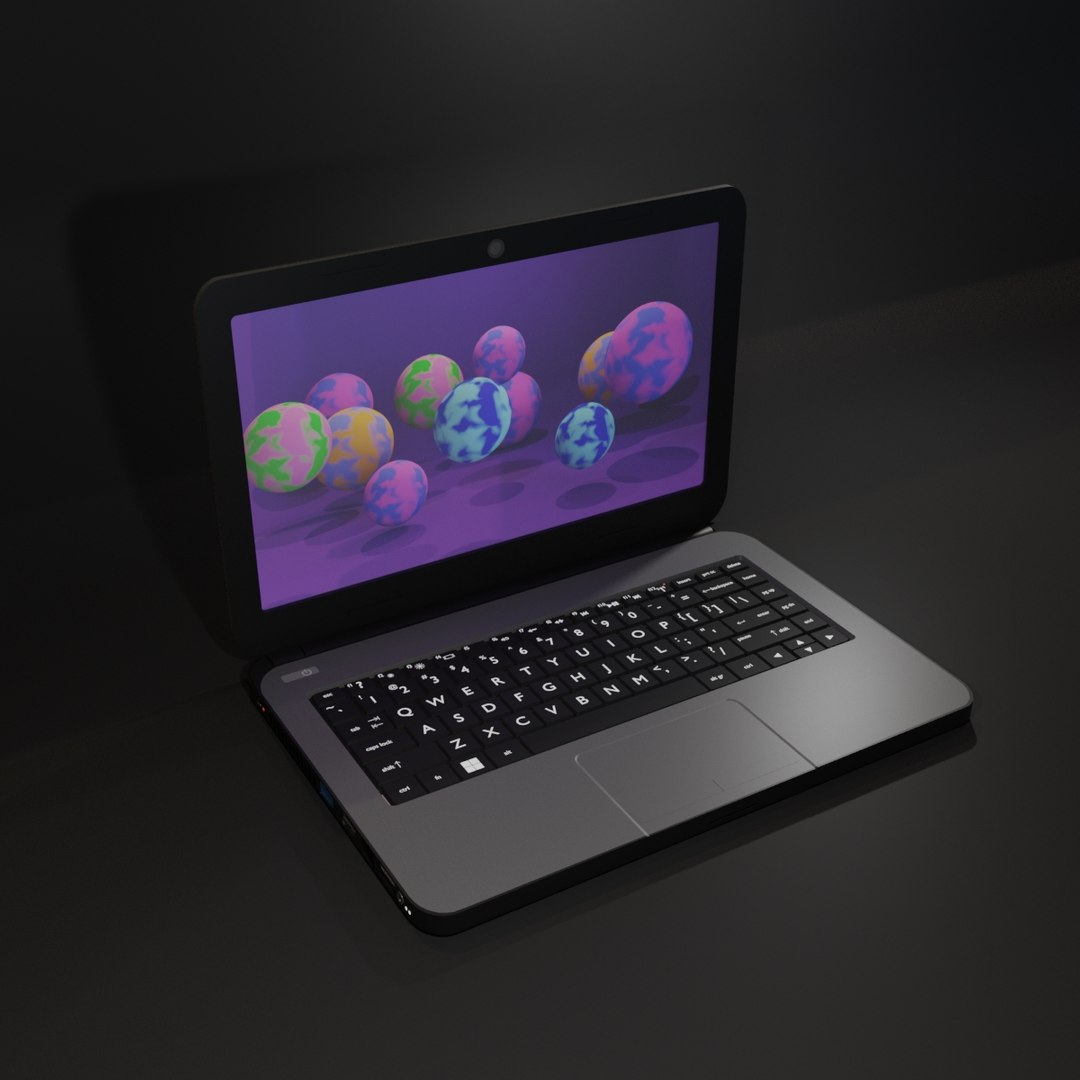 Laptop 3D Model - TurboSquid 1971031