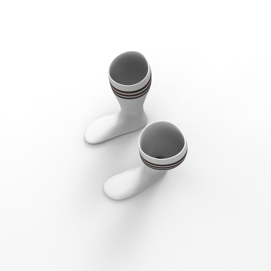 3d Socks Modelled Model