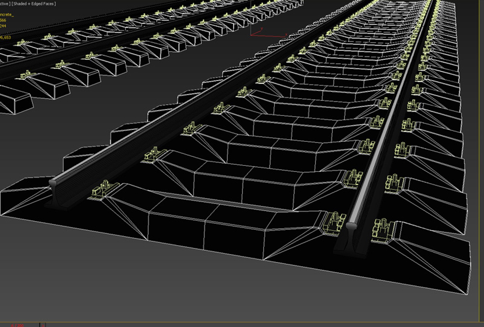 3d Model Railway Path