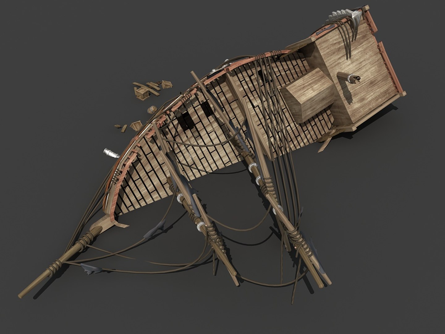 3D Wreckage Ship Shipwreck | 1146535 | TurboSquid