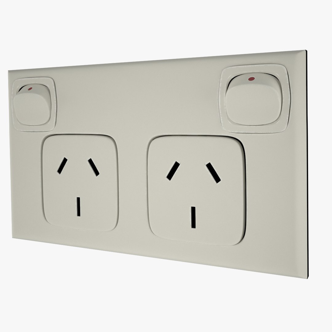 Electrical outlet 3D model - TurboSquid 1251232