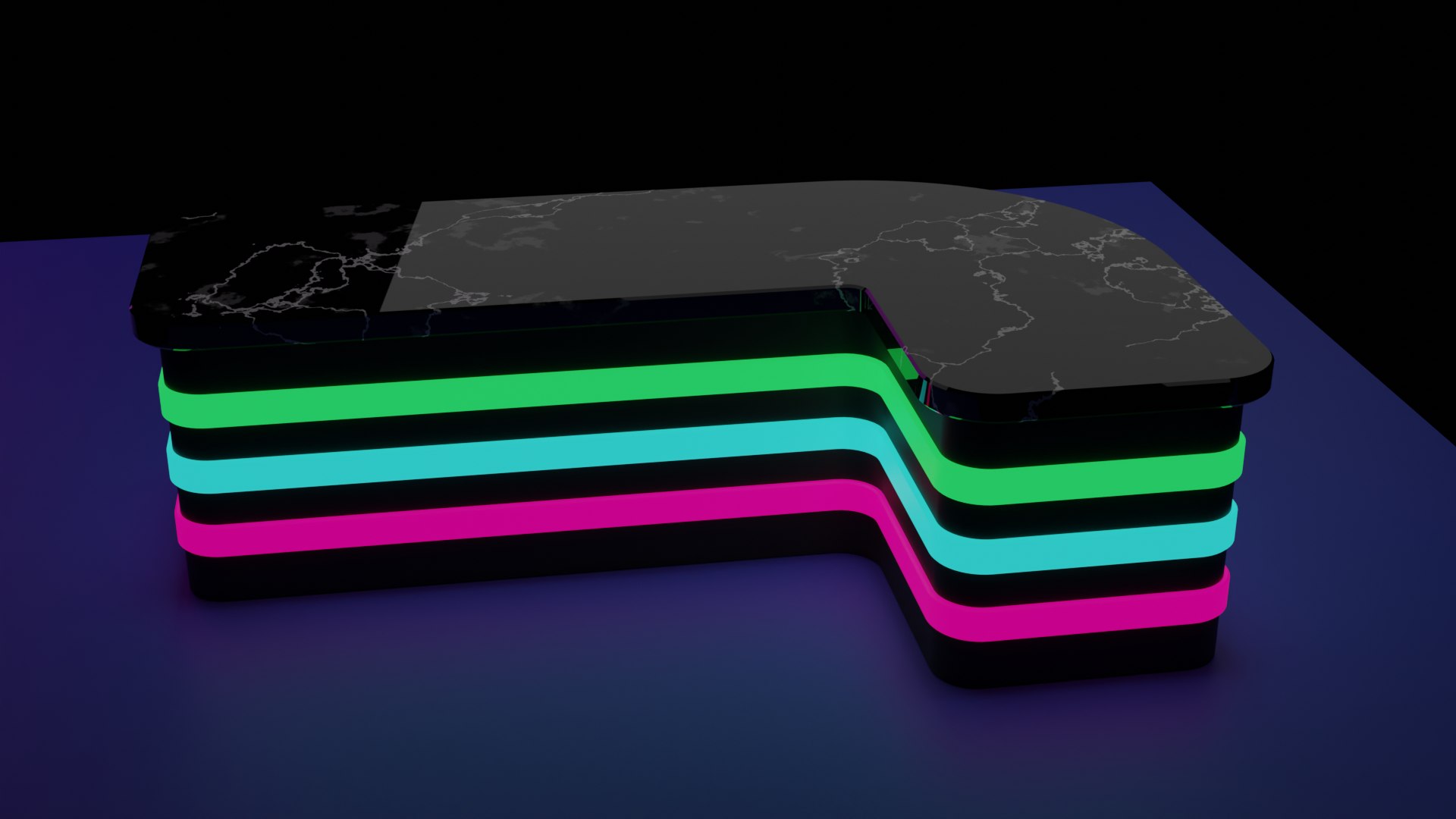 Neon Bar Updated Model - TurboSquid 2015791
